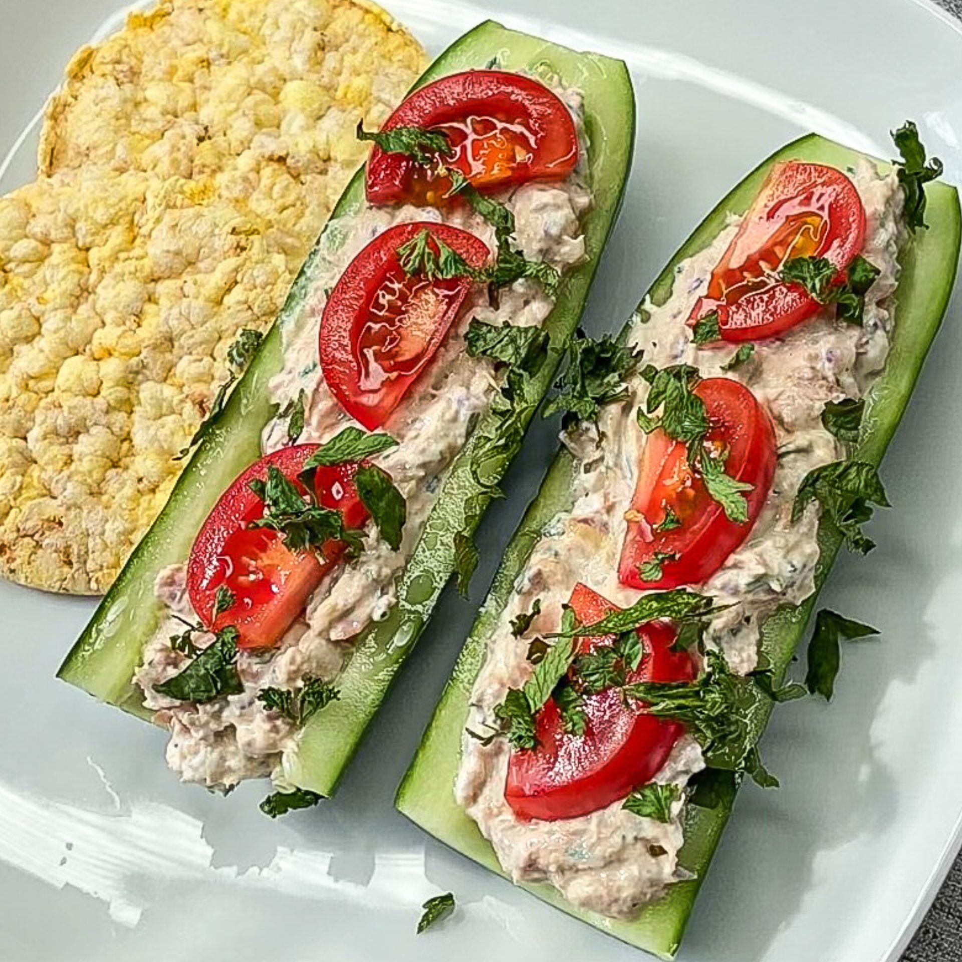 Low Carb Gefüllte Gurken: Gesund, Einfach Und Lecker | Lukas Haselberger